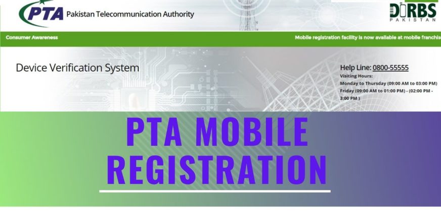 PTA Mobile Registration Complete Guide 2021 | 4g Packages
