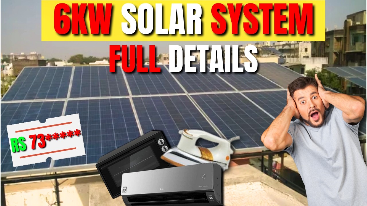 6Kw Hybrid Solar System Full Details Total Cost Feb 2024 | 4g Packages